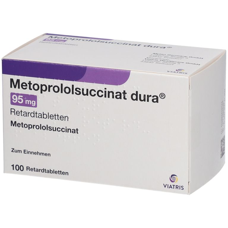 Metoprololsuccinat dura® 95 mg 100 St mit dem E-Rezept kaufen - Shop ...