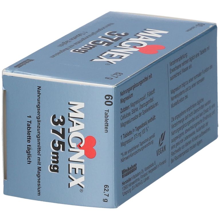 Magnex 375 mg 60 St - Shop Apotheke
