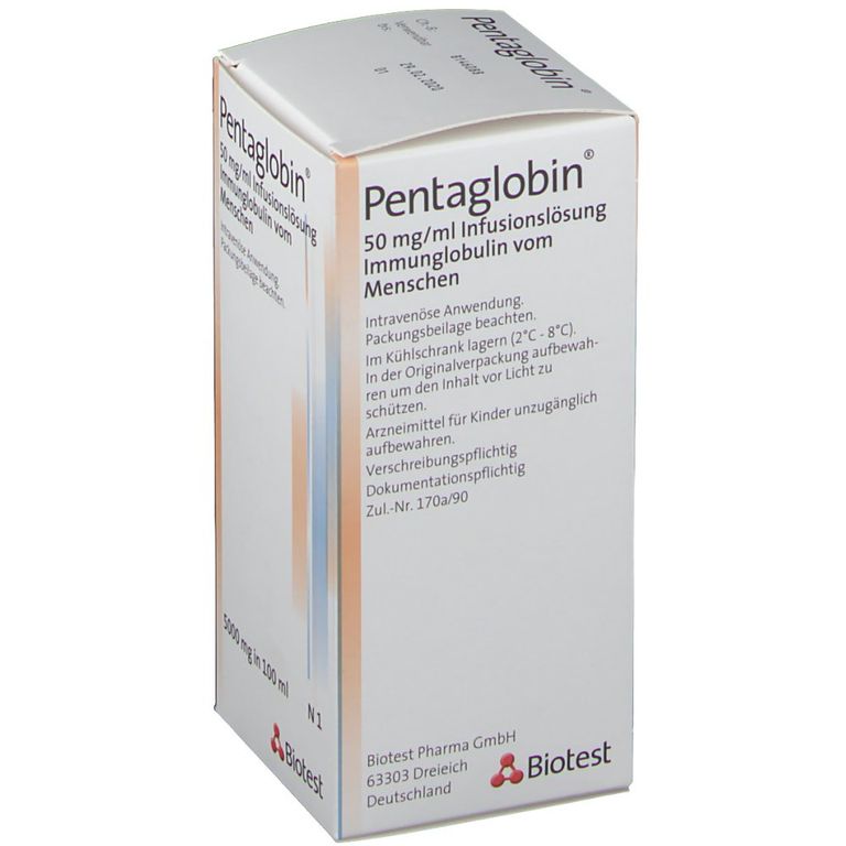 Pentaglobin® 50 mg/ml 100 ml mit dem E-Rezept kaufen - Shop Apotheke