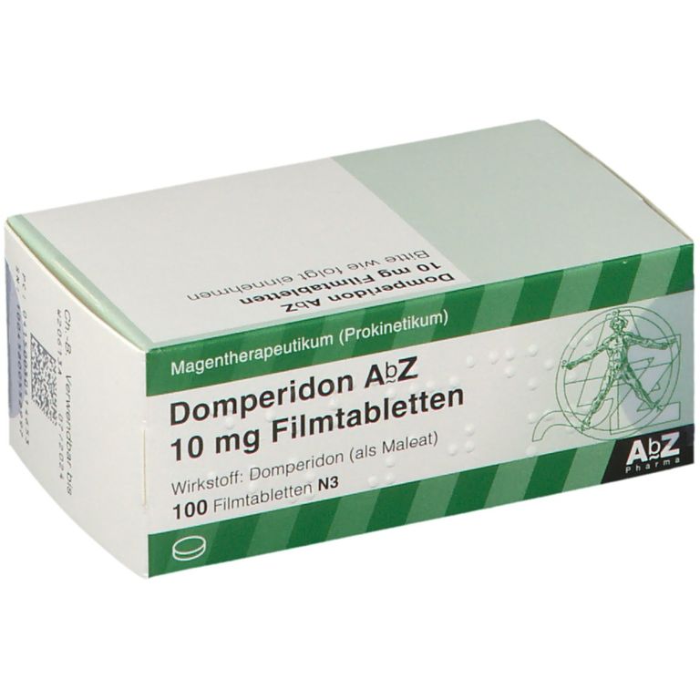 Domperidon AbZ 10Mg 100 St mit dem E-Rezept kaufen - Shop Apotheke