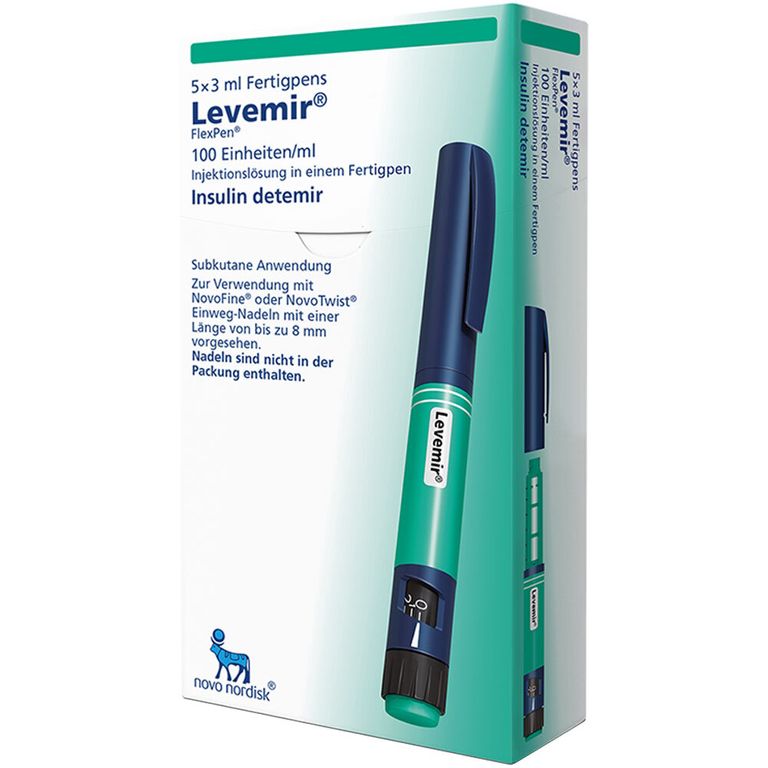 Levemir® FlexPen® 100 Einheiten/ml 5x3 ml mit dem E-Rezept kaufen ...