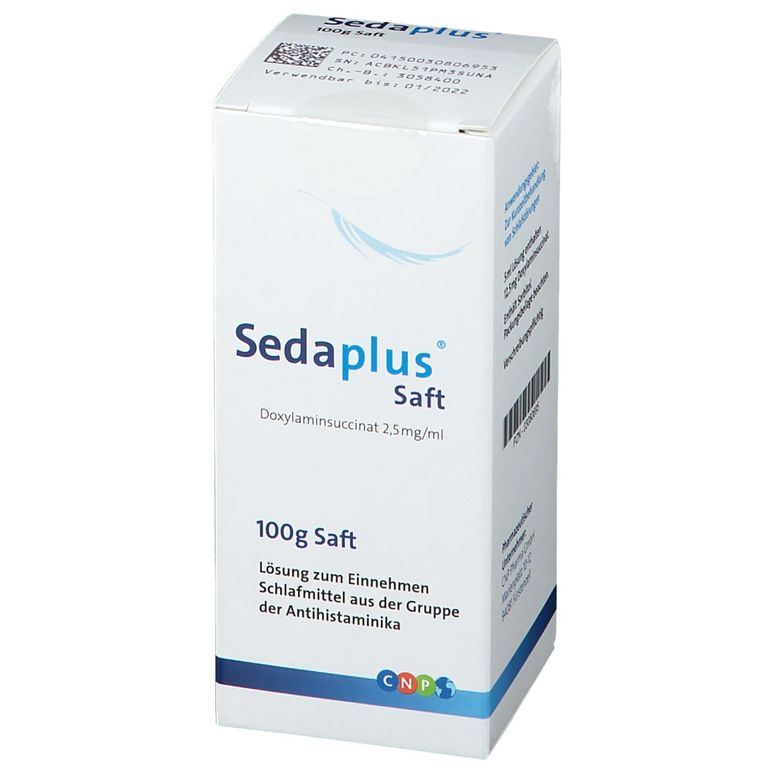 Sedaplus® Saft 2,5 mg/ml 100 g mit dem E-Rezept kaufen - Shop Apotheke