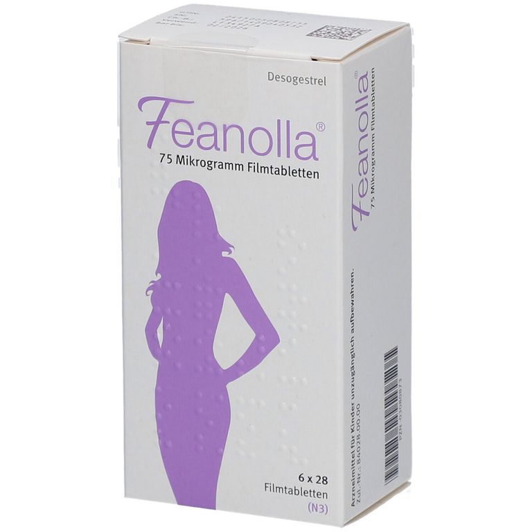 Feanolla® 75 Mikrogramm 6x28 St mit dem E-Rezept kaufen - Shop Apotheke