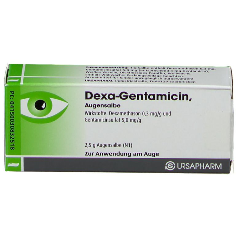 Dexa-Gentamicin Augensalbe 2,5 g mit dem E-Rezept kaufen - Shop Apotheke