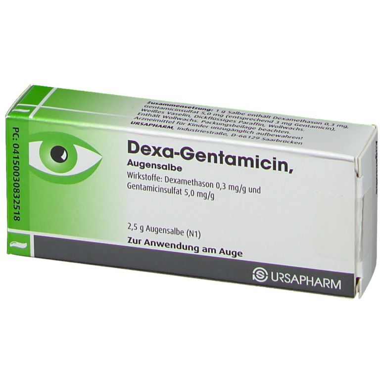 Dexa-Gentamicin Augensalbe 2,5 g mit dem E-Rezept kaufen - Shop Apotheke
