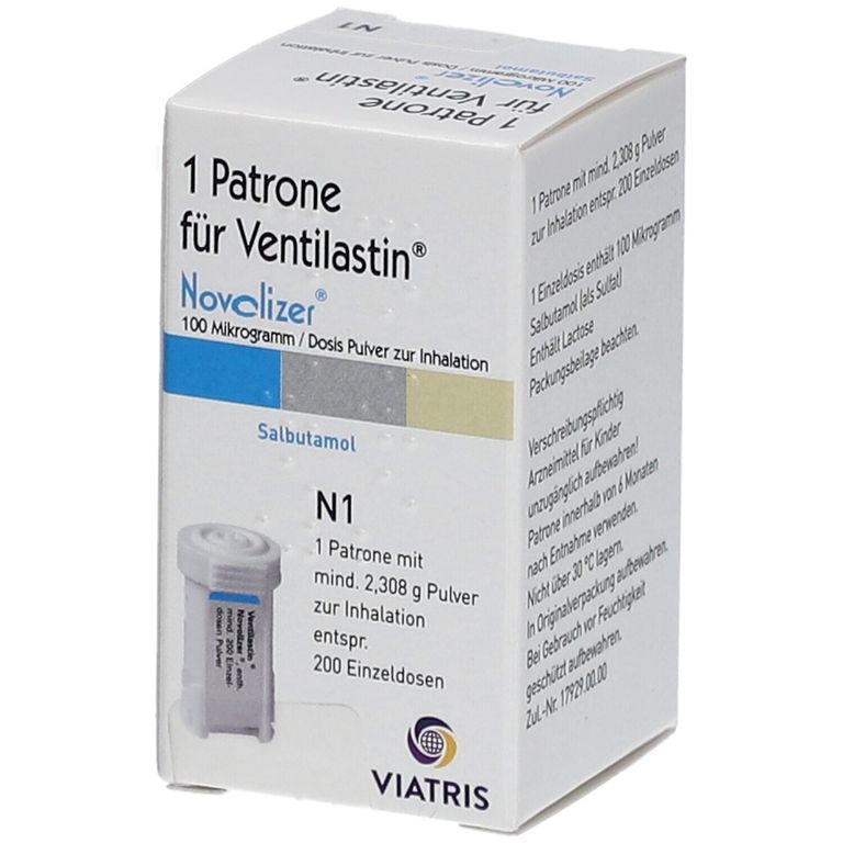Ventilastin® Novolizer® 1 Patrone 1x200 St mit dem E-Rezept kaufen ...