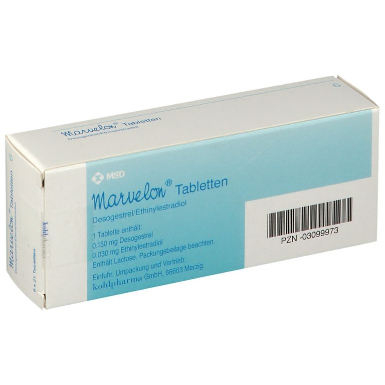 Marvelon 6x21 St mit dem E-Rezept kaufen - Shop Apotheke