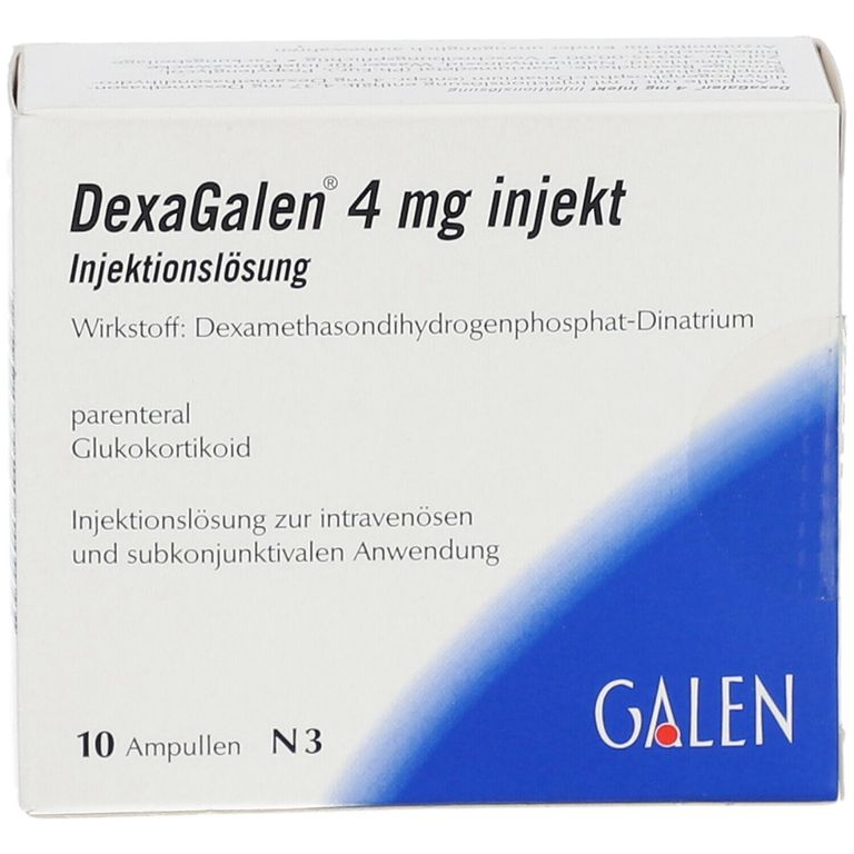 DexaGalen® 4 mg injekt 10x1 ml mit dem E-Rezept kaufen - Shop Apotheke