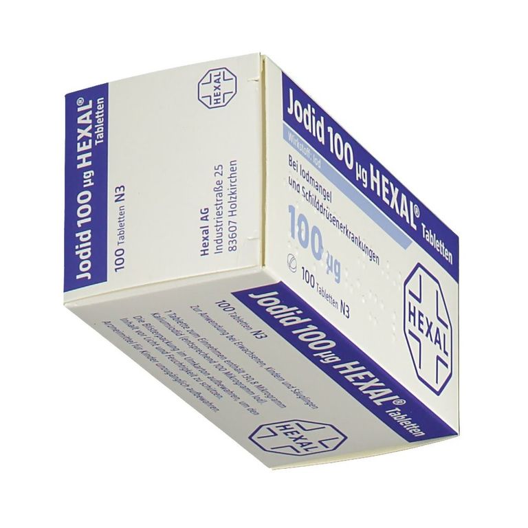 Jodid 100 µg HEXAL® 100 St - Shop Apotheke