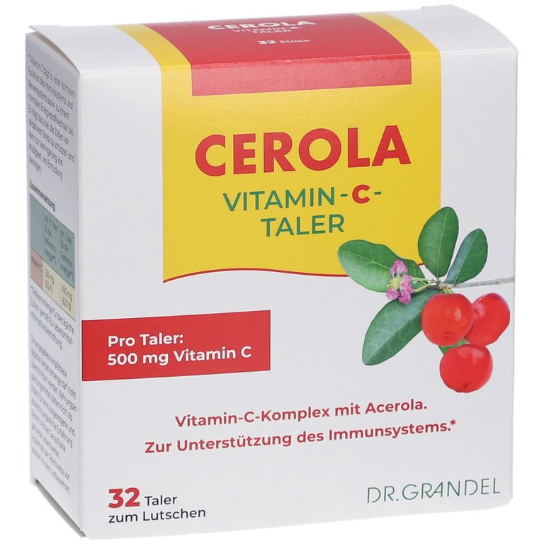 CEROLA Vitamin-C-Taler 32 St - Shop Apotheke