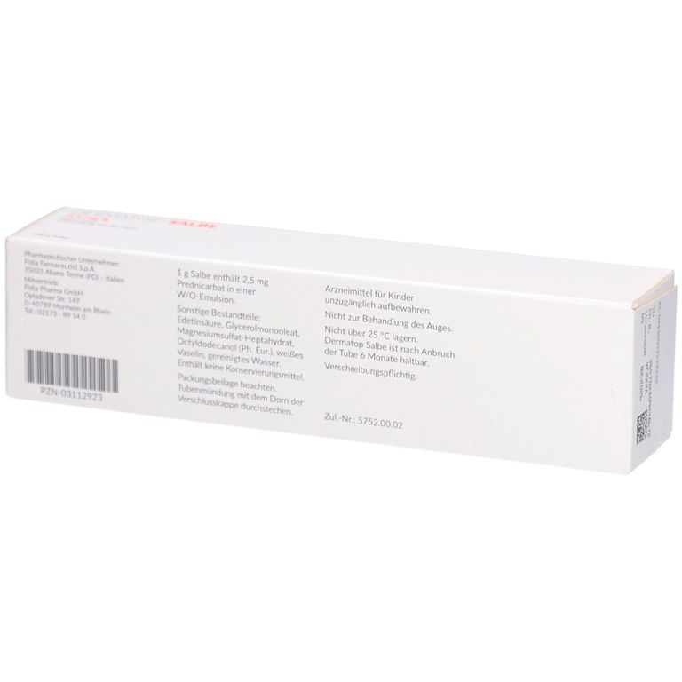 Dermatop® Salbe 2,5 mg/g 100 g mit dem E-Rezept kaufen - Shop Apotheke