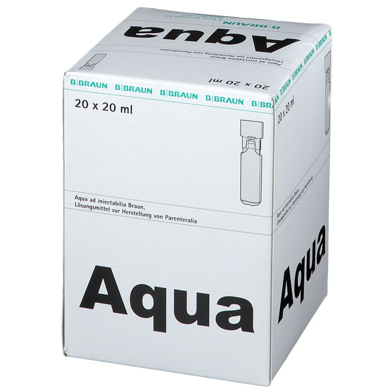 Aqua ad Injektabilia Mini-Plasco connect Ampullen 20x20 ml - Shop Apotheke