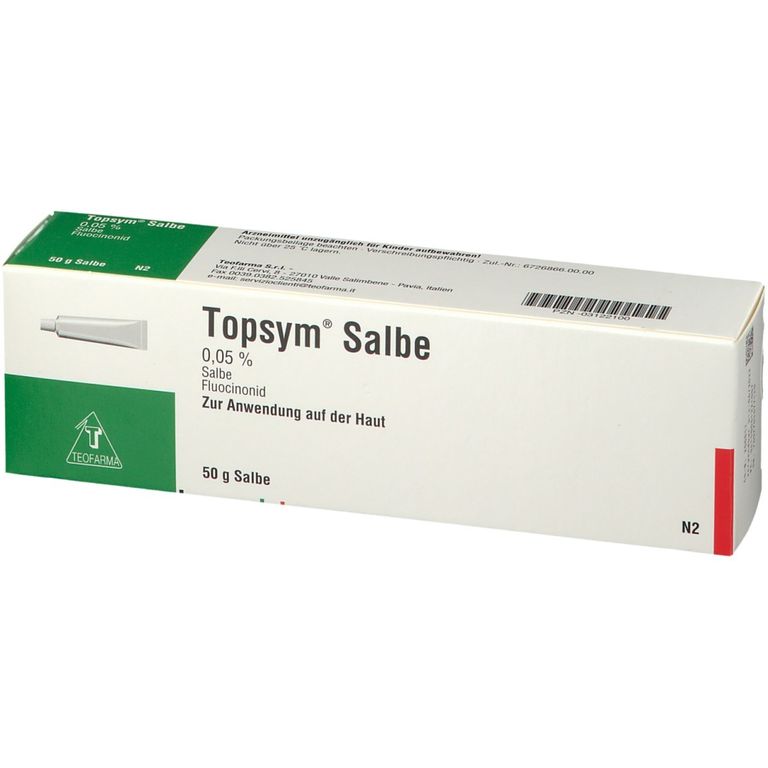 Topsym® Salbe 0,05 % 50 g mit dem E-Rezept kaufen - Shop Apotheke