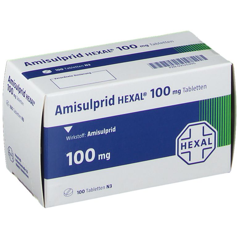 Amisulprid HEXAL® 100 mg 100 St mit dem E-Rezept kaufen - Shop Apotheke