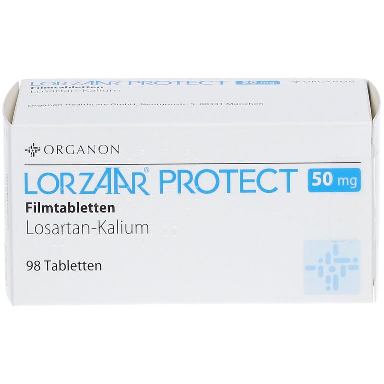 LORZAAR® PROTECT 50 mg 98 St mit dem E-Rezept kaufen - Shop Apotheke