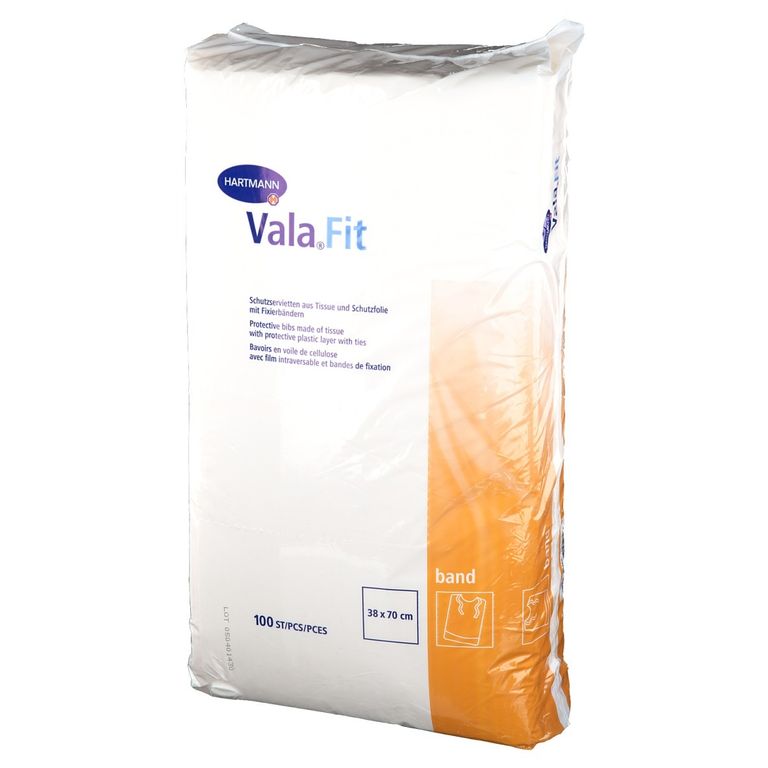 Vala®Fit band Einmal-Schutzlätzchen 3-lagig, 38 x 70 cm 100 St - Shop ...