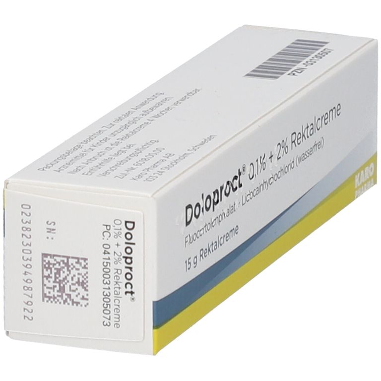 Doloproct® 0,1 % + 2 % Rektalcreme 15 g mit dem E-Rezept kaufen - Shop ...