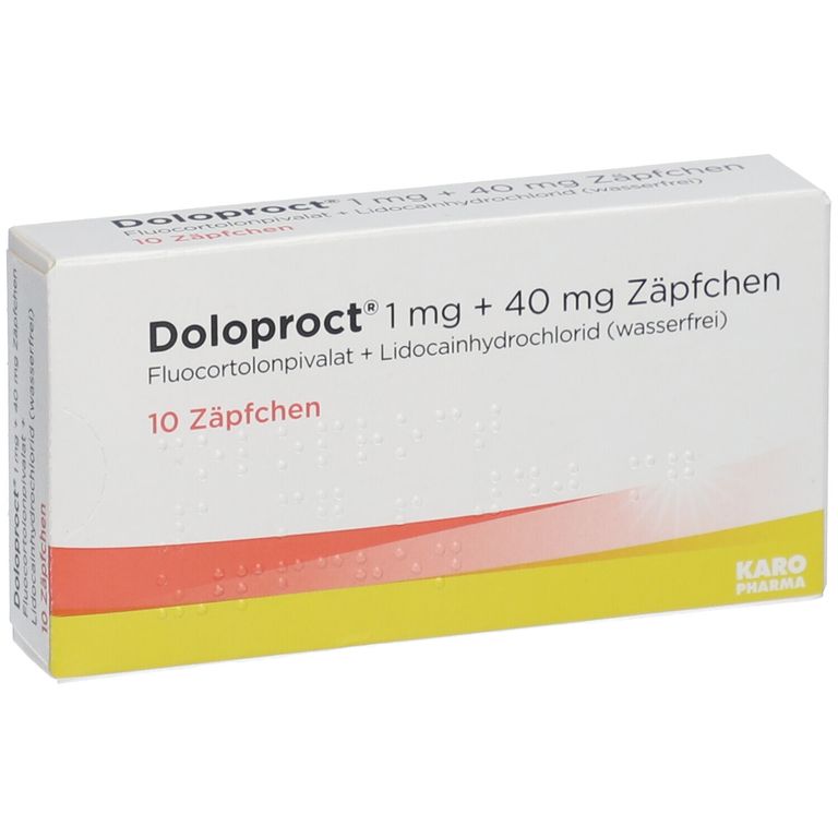 Doloproct® 1 mg + 40 mg Zäpfchen 10 St mit dem E-Rezept kaufen - Shop ...