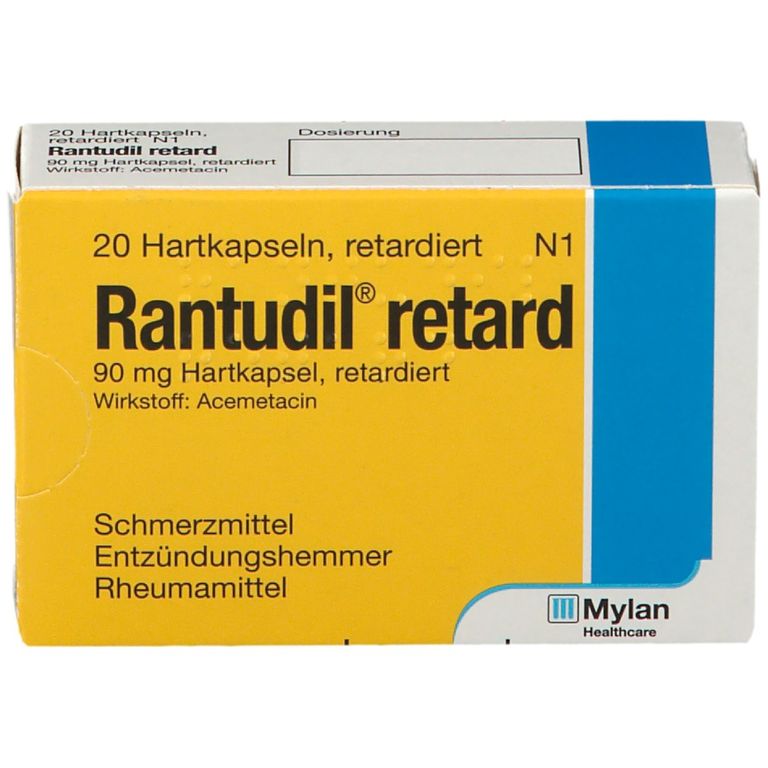 Rantudil® retard 90 mg 20 St mit dem E-Rezept kaufen - Shop Apotheke