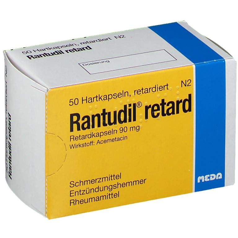 Rantudil® retard 90 mg 50 St mit dem E-Rezept kaufen - Shop Apotheke