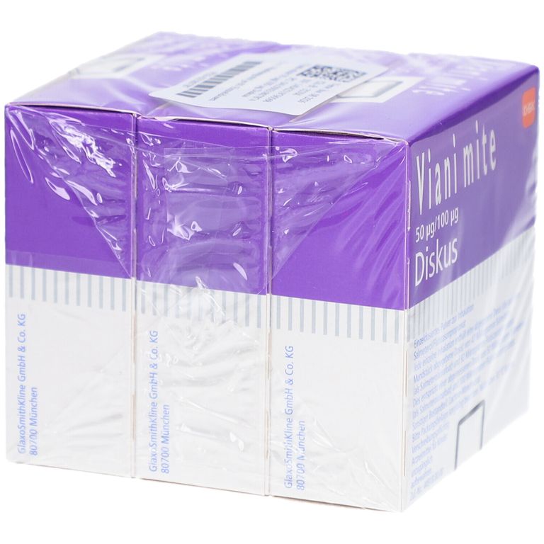 Viani® mite 50 µg/100 µg Diskus® 3x60 St mit dem E-Rezept kaufen - Shop ...