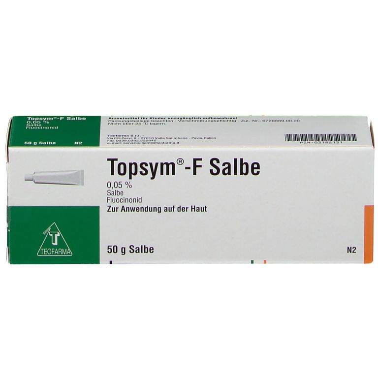 Topsym®-F Salbe 0,05 % 50 g mit dem E-Rezept kaufen - Shop Apotheke