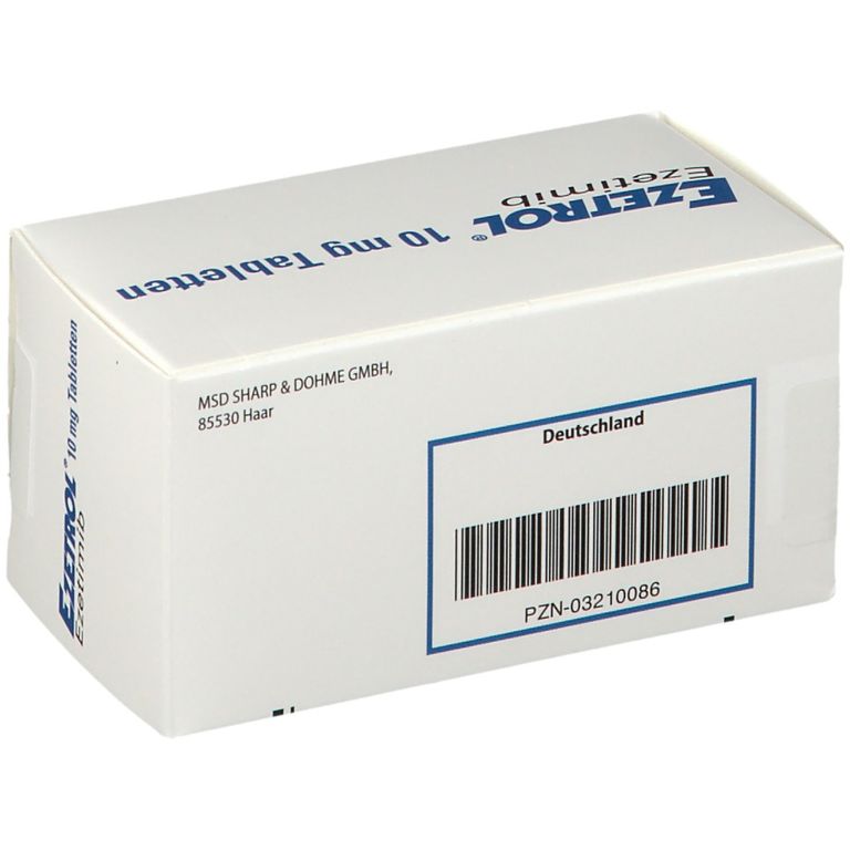 EZETROL® 10 mg 100 St mit dem E-Rezept kaufen - Shop Apotheke
