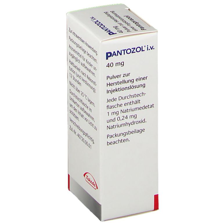 Pantozol® i.v. 40 mg 1 St mit dem E-Rezept kaufen - Shop Apotheke