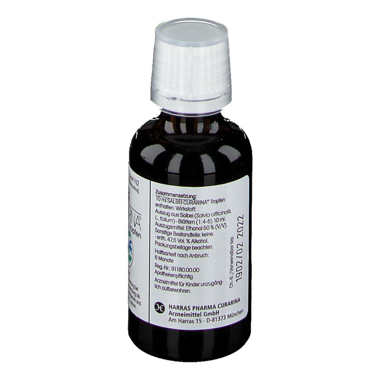 SALBEI CURARINA® Tropfen 50 ml - Shop Apotheke