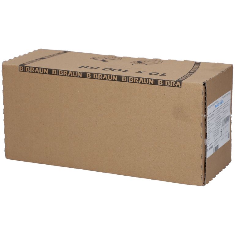 Isotone Kochsalz-Lösung 0,9 % Braun Glasflasche 10x100 ml - Shop Apotheke