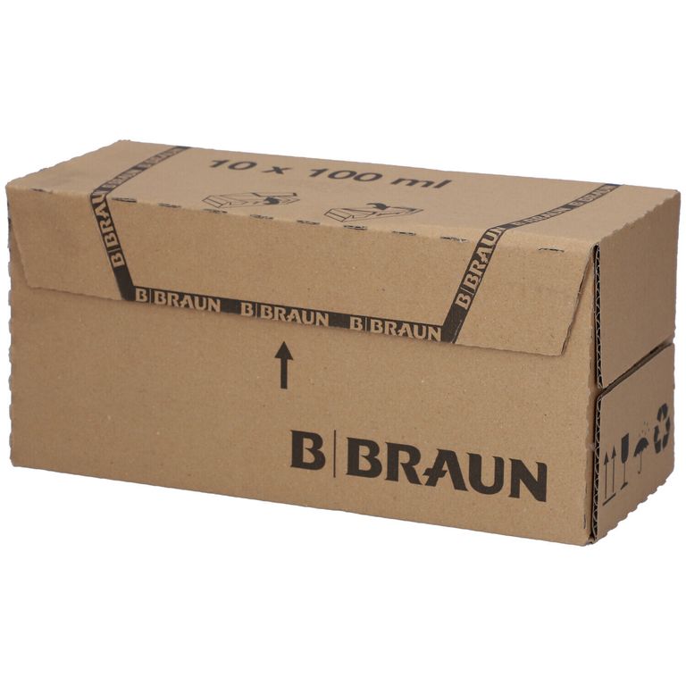 Isotone Kochsalz-Lösung 0,9 % Braun Glasflasche 10x100 ml - Shop Apotheke