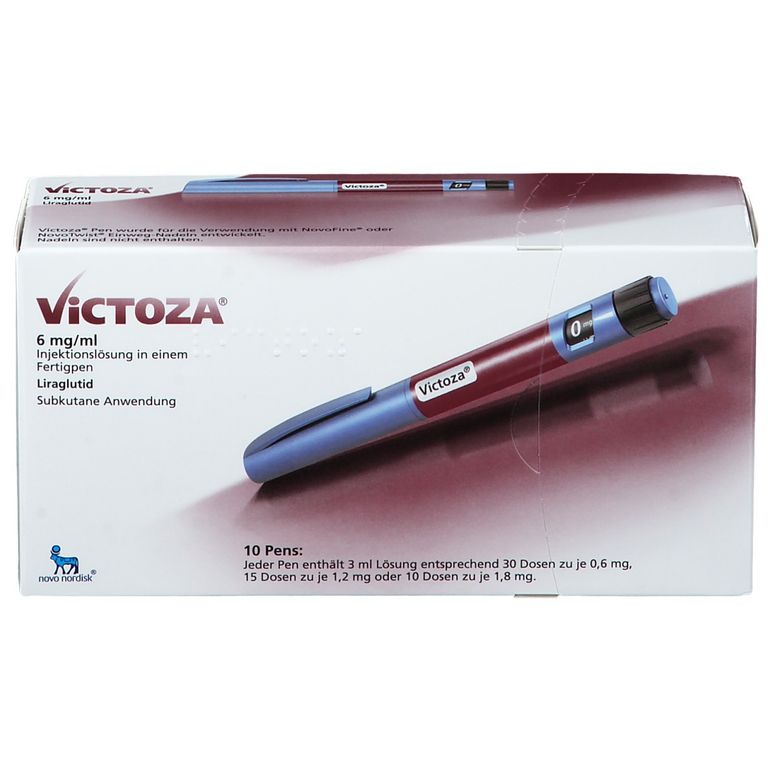Victoza® 6 mg/ml 10x3 ml mit dem E-Rezept kaufen - Shop Apotheke