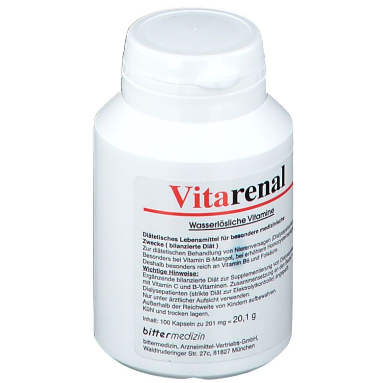 VITARENAL® Kapseln 100 St - Shop Apotheke