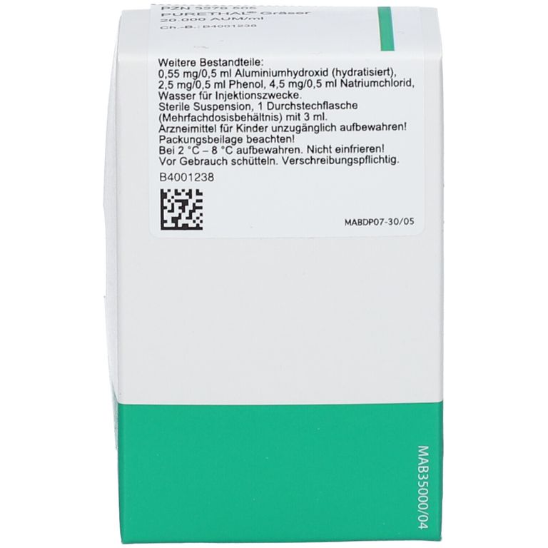 Purethal Gräser 3 ml mit dem E-Rezept kaufen - Shop Apotheke