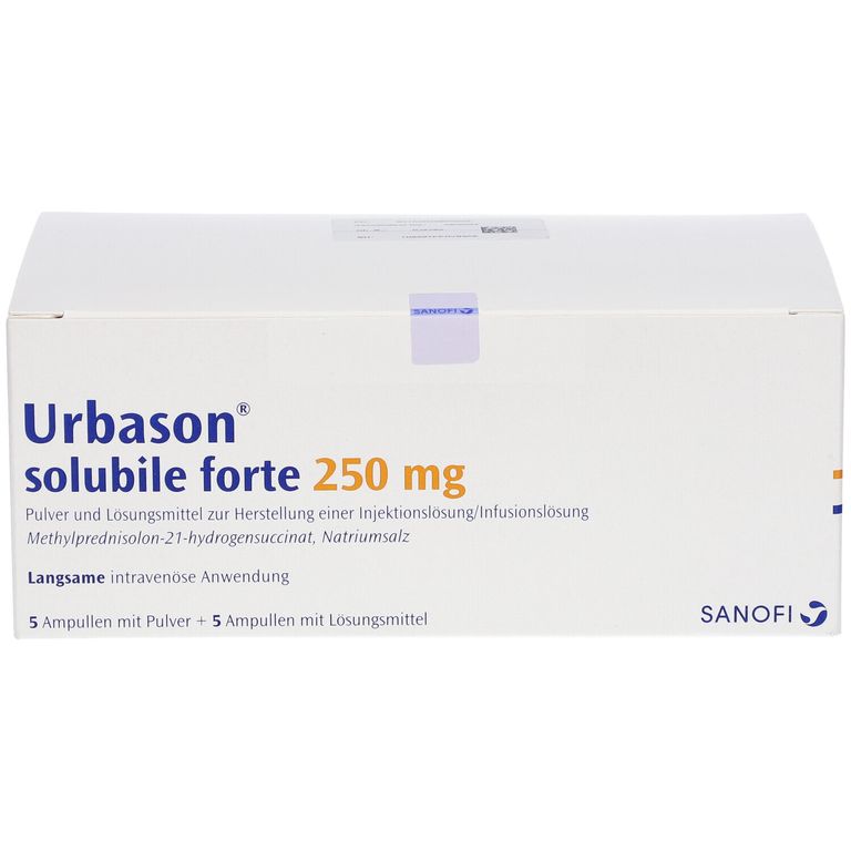 Urbason® solubile forte 250 mg 5 St mit dem E-Rezept kaufen - Shop Apotheke