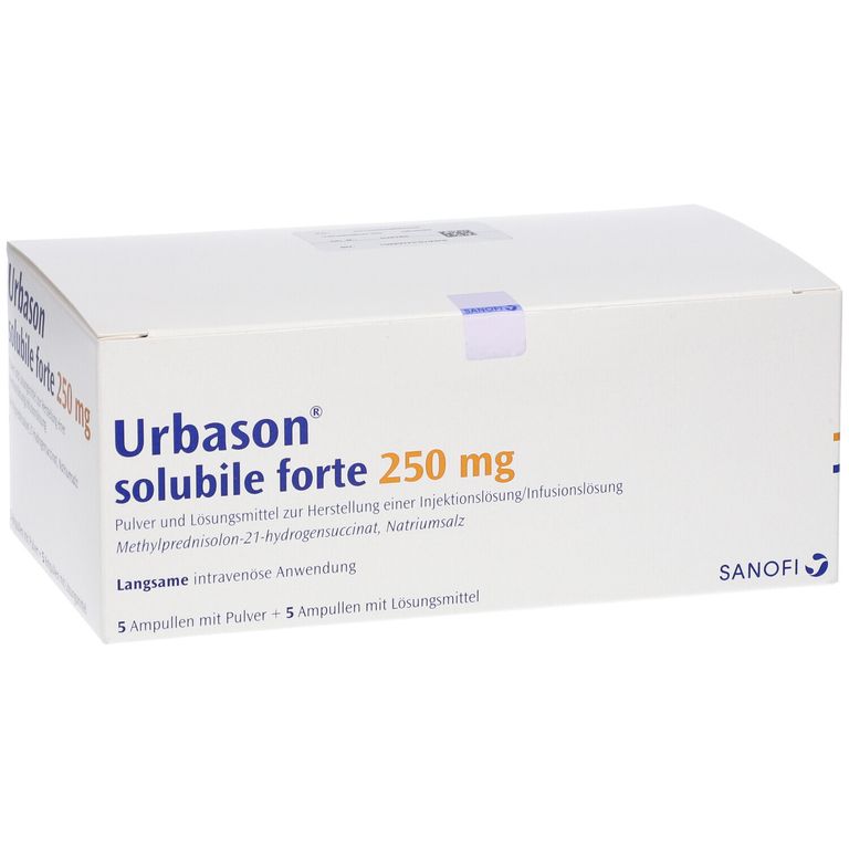 Urbason® solubile forte 250 mg 5 St mit dem E-Rezept kaufen - Shop Apotheke