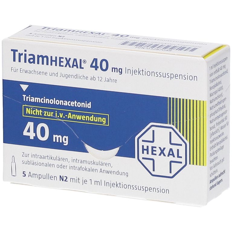 TriamHEXAL® 40 mg 5x1 ml mit dem E-Rezept kaufen - Shop Apotheke