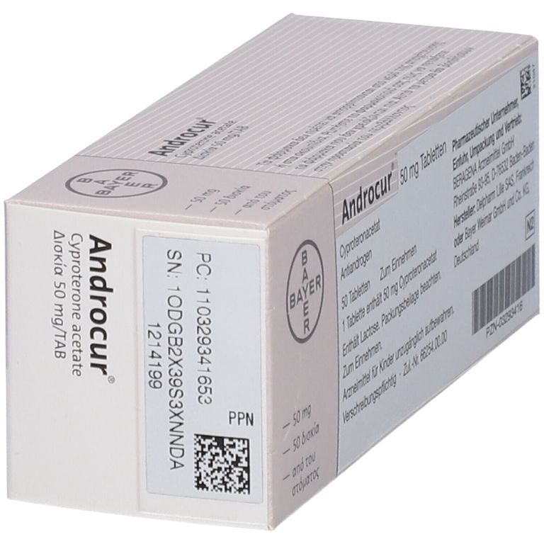 Androcur 50 mg 50 St mit dem E-Rezept kaufen - Shop Apotheke
