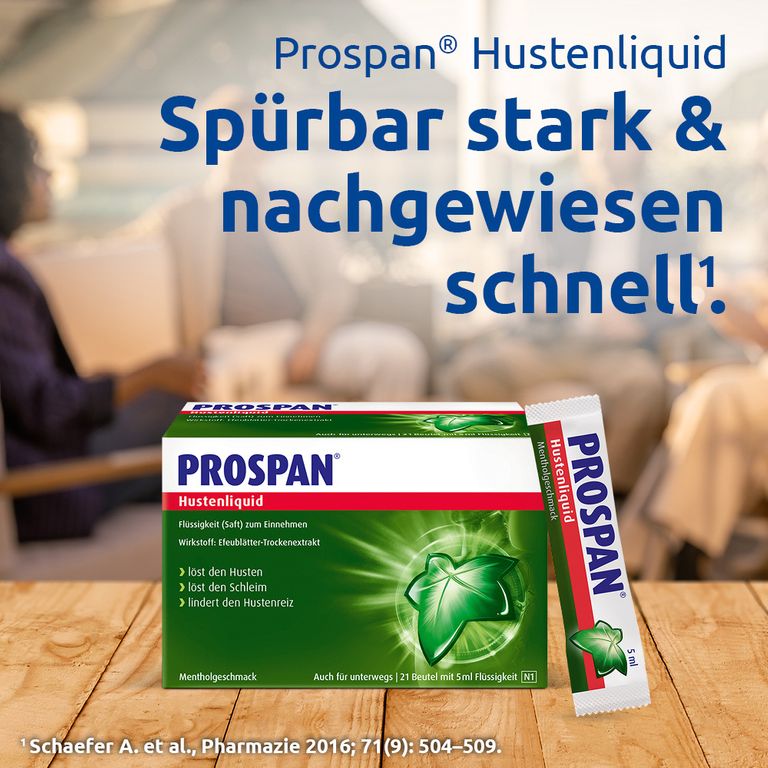 Prospan Hustenliquid im Stickbeutel ideal für unterwegs 21x5 ml - Shop ...