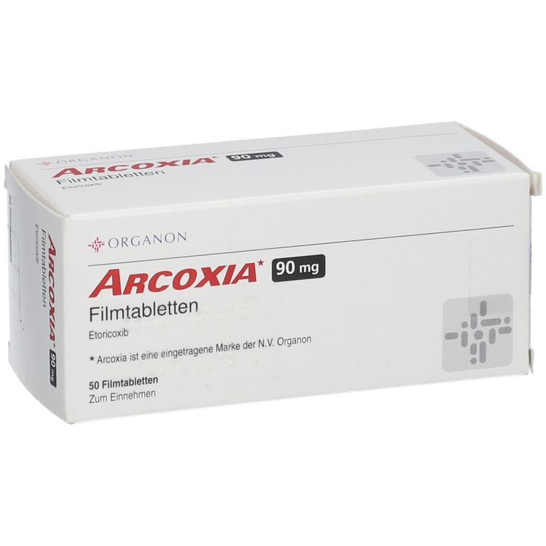 ARCOXIA 90 mg 50 St mit dem E-Rezept kaufen - Shop Apotheke