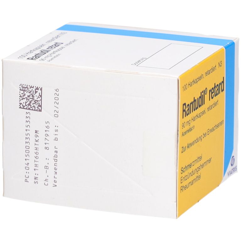Rantudil® retard 90 mg 100 St mit dem E-Rezept kaufen - Shop Apotheke