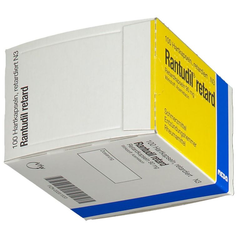 Rantudil® retard 90 mg 100 St mit dem E-Rezept kaufen - Shop Apotheke