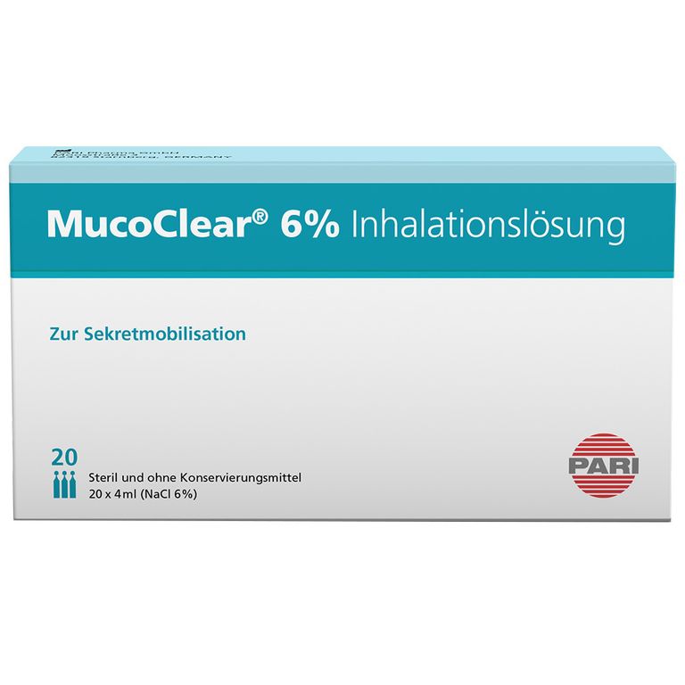 MucoClear 6%® Inhalationslösung 20x4 ml - Shop Apotheke