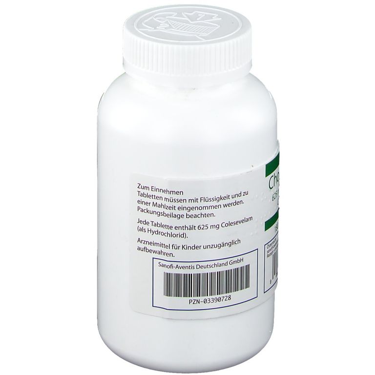 Cholestagel® 625 mg 180 St mit dem E-Rezept kaufen - Shop Apotheke