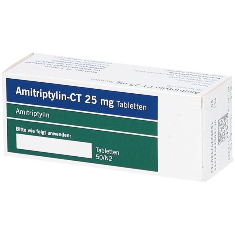 Amitriptylin - Ct 25Mgl 50 St mit dem E-Rezept kaufen - Shop Apotheke