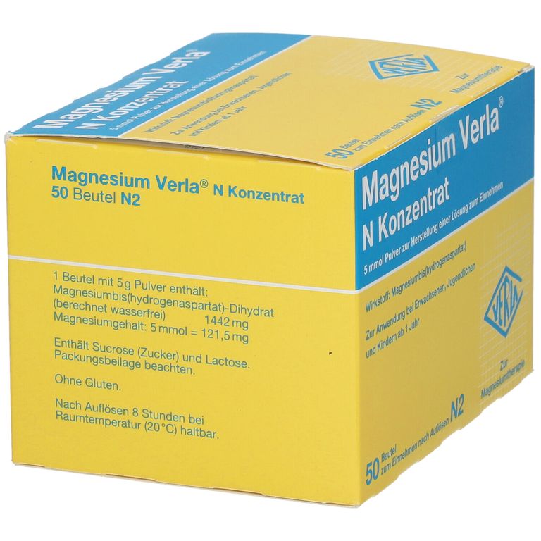 Magnesium Verla® N Konzentrat 50 St - Shop Apotheke
