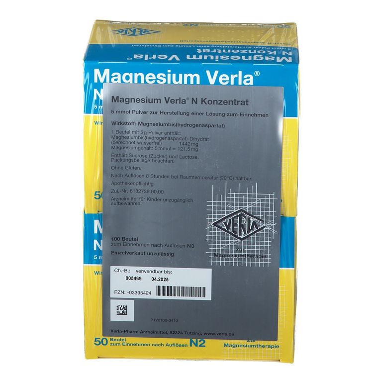 Magnesium Verla® N Konzentrat 100 St - Shop Apotheke