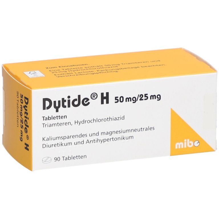 Dytide H 50 mg/25 mg 90 St mit dem E-Rezept kaufen - Shop Apotheke