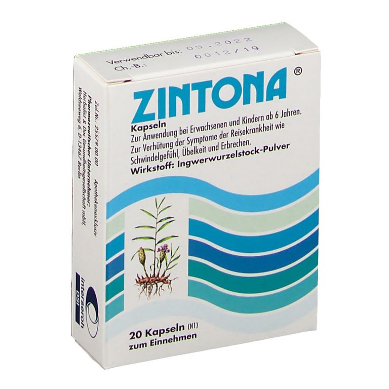 ZINTONA® Kapseln 20 St - Shop Apotheke