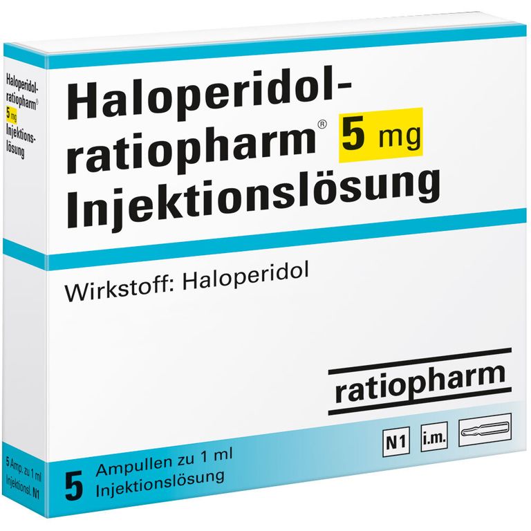 Haloperidol-ratiopharm® 5 mg 5 St mit dem E-Rezept kaufen - Shop Apotheke